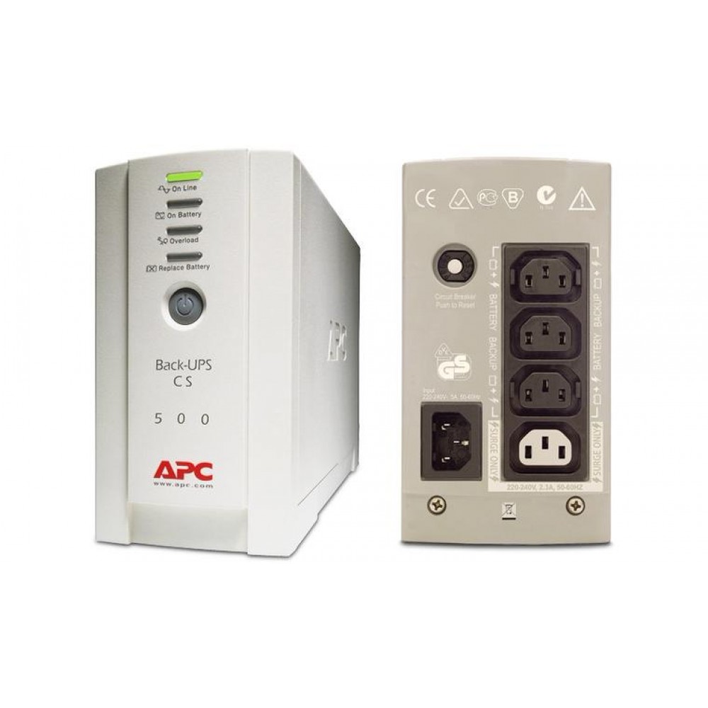 Резервный ИБП APC BK500-RS 500VA – Защитите свои устройства | Teh-Nika24